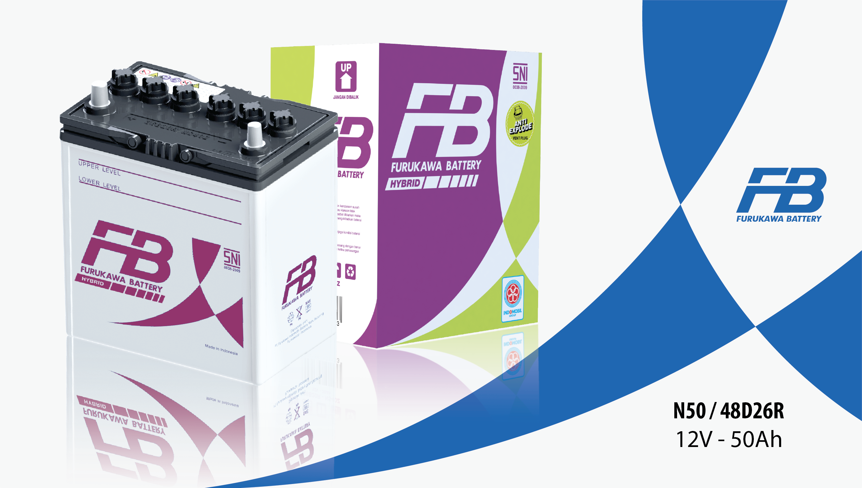 N50 / 48D26R HYBRID – Furukawa Battery Indonesia